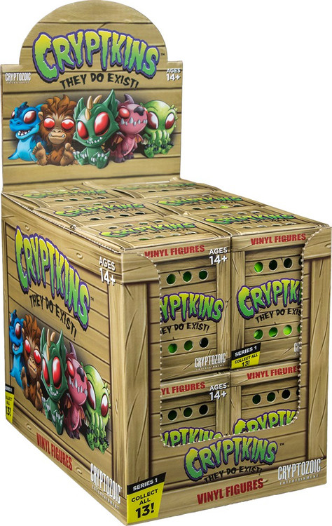 Cryptkins Series 1 Mystery Box 12 Packs Cryptozoic Entertainment - ToyWiz