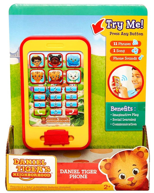 Daniel Tigers Neighborhood Daniel Tiger Phone Jakks Pacific - ToyWiz