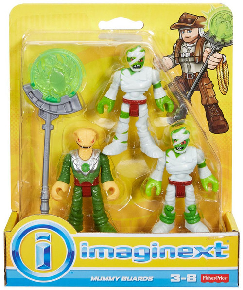 Fisher Price Imaginext Mummy Guards Figure Set - ToyWiz