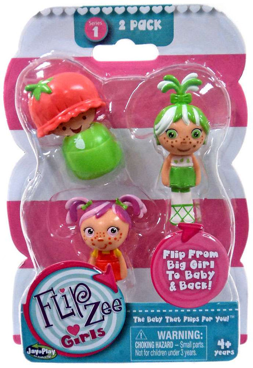 FlipZee Girls FlipZee Girls Series 1 Mini Figure 2-Pack Style 1 Jay at ...