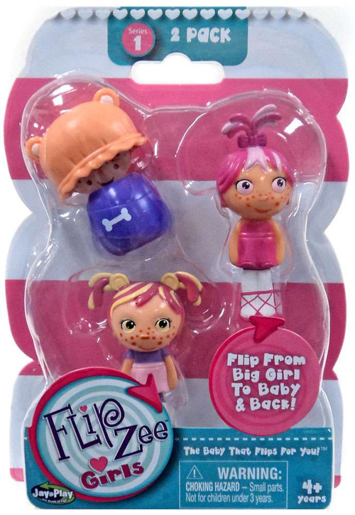 FlipZee Girls FlipZee Girls Series 1 Mini Figure 2-Pack Style 5 Jay at ...