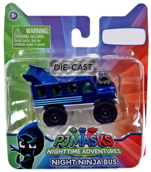 Disney Junior PJ Masks Night Ninja Bus Exclusive Diecast Vehicle Just ...