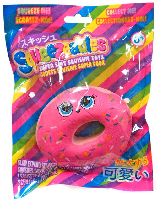 Squeezeables Series 1 Donut Squeeze Toy License to Play - ToyWiz