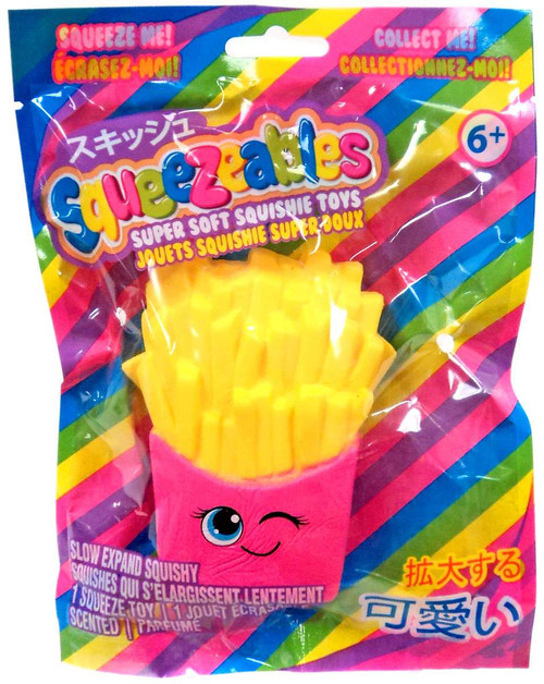Squeezeables Series 1 French Fries Squeeze Toy License to Play - ToyWiz