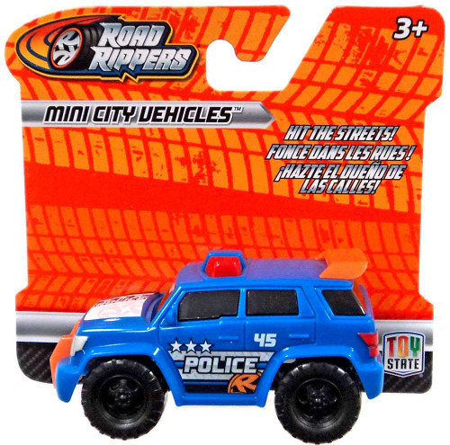 Road Rippers Police SUV Plastic Car Toy State - ToyWiz