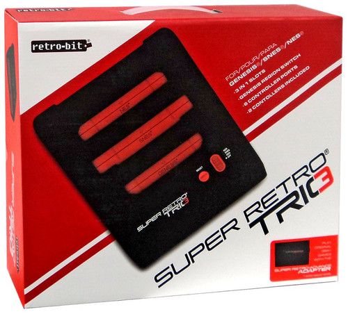 Retro-Bit NES, SNES GENESIS Super Retro Trio - ToyWiz