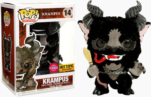 Funko Krampus POP Holidays Krampus Exclusive Vinyl Figure 14 Flocked ...
