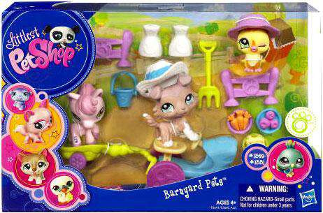 Littlest Pet Shop Barnyard Pets Playset Loose Hasbro Toys - ToyWiz