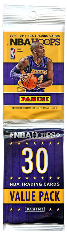 NBA Panini 2014-15 Hoops Basketball Trading Card VALUE Pack - ToyWiz