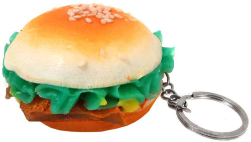 NomNomNom Squizzy Kawaii Squishies Hamburger Keychain RANDOM Type BC ...