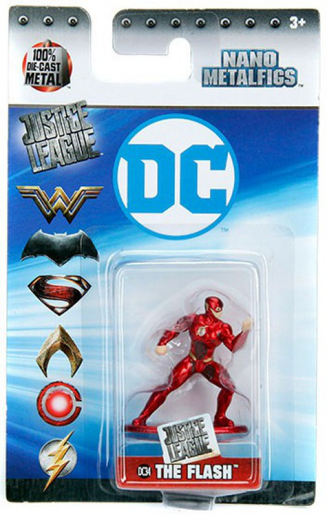DC Nano Metalfigs The Flash 1.5 Diecast Figure DC34 DC34 Jada Toys - ToyWiz
