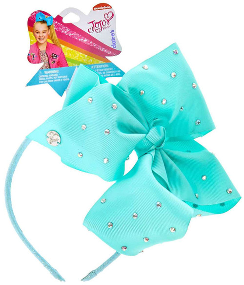 Nickelodeon JoJo Siwa Mint Rhinestone Bow Exclusive Headband HER ...