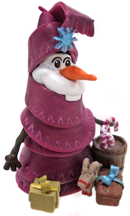 Disney Olafs Frozen Adventure Chistmas Tree Olaf 3 PVC Figure Loose ...