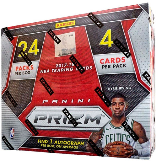 NBA Panini 2017-18 Prizm Basketball Trading Card RETAIL Box 24 Packs, 1 ...