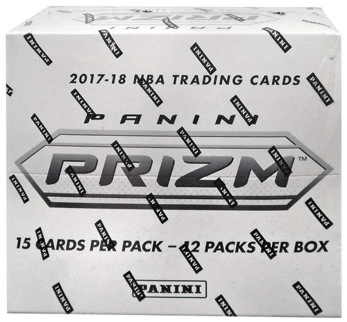 NBA Panini 2017-18 Prizm Basketball Trading Card CELLO Box 12 Packs ...