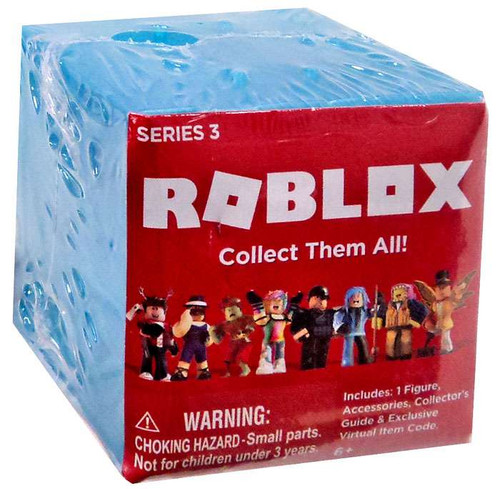 Roblox Series 3 Mystery Pack Blue Cube, 1 RANDOM Figure Virtual Item ...