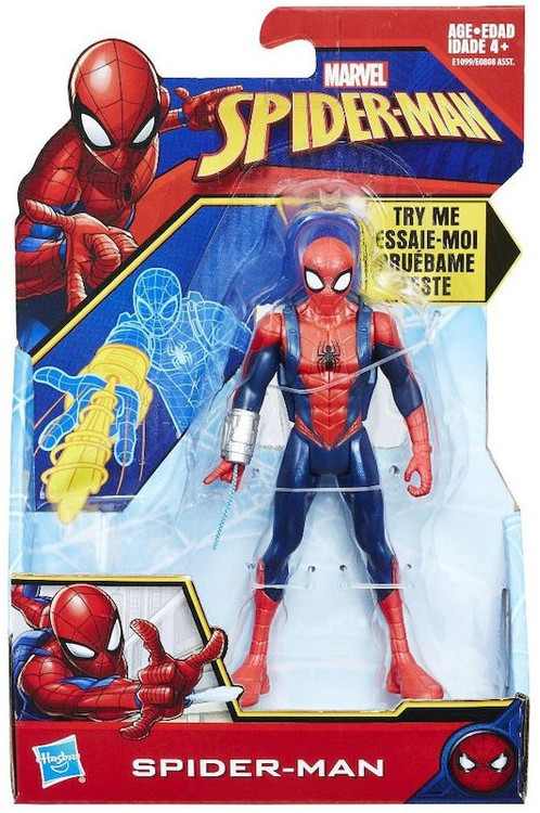 Marvel Spider-Man Spider-Man 6 Action Figure Hasbro Toys - ToyWiz
