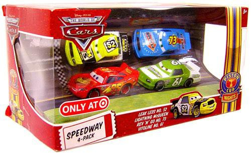 Disney Pixar Cars The World of Cars Multi-Packs Speedway 4-Pack ...