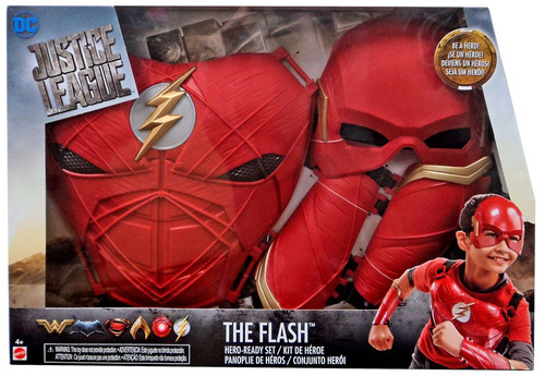 DC Justice League Movie The Flash Exclusive Hero Ready Roleplay Set ...