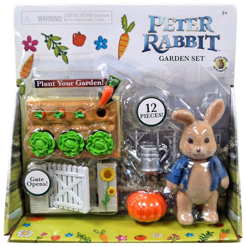 Peter Rabbit Garden Set Figure Set Just Play - ToyWiz