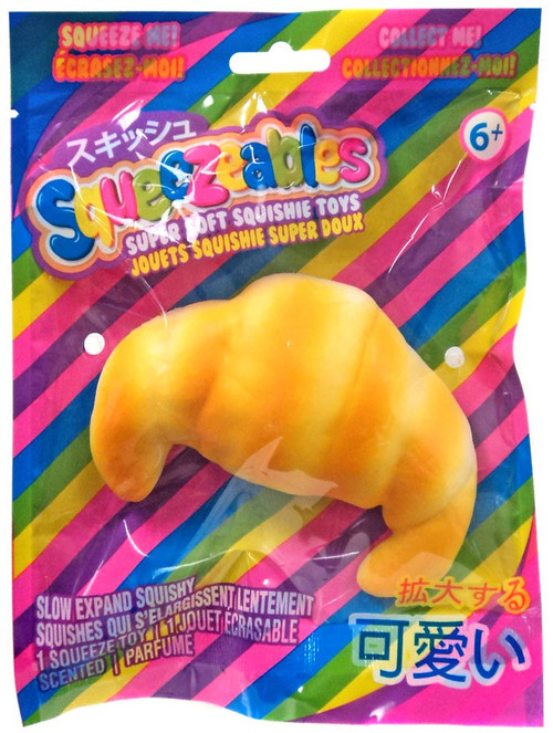 Squeezeables Series 1 Croissant Squeeze Toy License to Play - ToyWiz