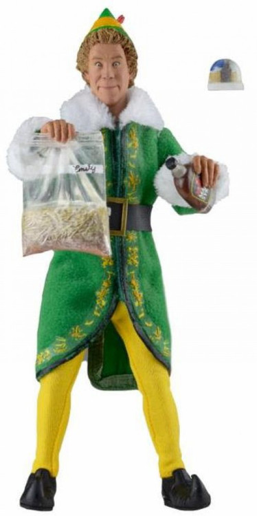 NECA Elf the Movie Buddy the Elf 8 Clothed Action Figure - ToyWiz