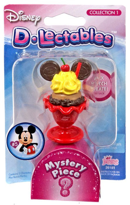 Disney D-Lectables Collection 1 Mickey Mouse Mini Figure Pack 5 ...