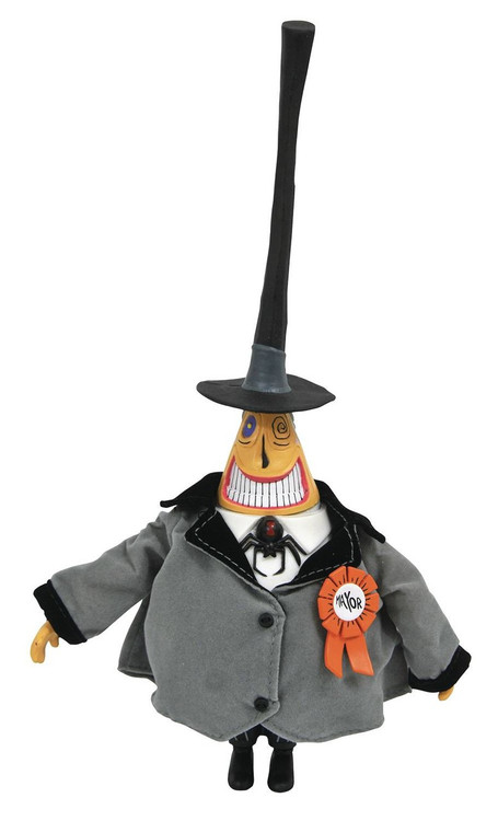 Nightmare Before Christmas Silver Anniversary Mayor 10 Action Figure ...
