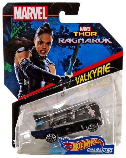 Hot Wheels Thor Ragnarok Character Cars Valkyrie Diecast Car Mattel ...
