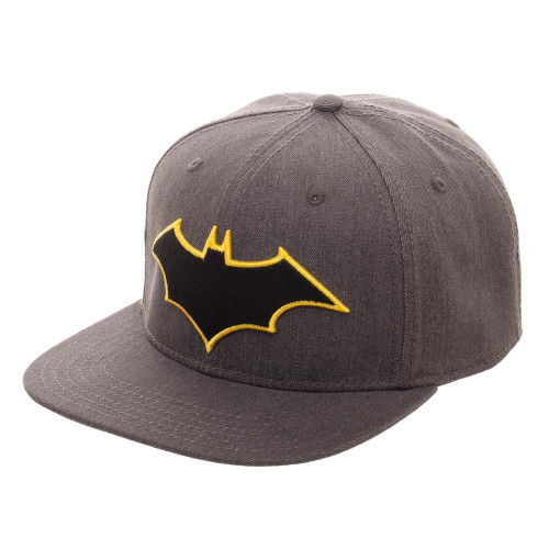 DC Batman Batman Logo Flatbill Flex Cap Bioworld - ToyWiz