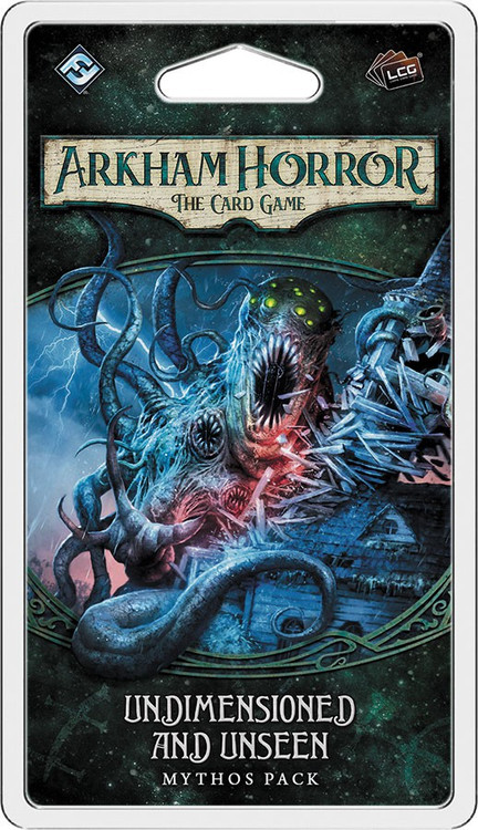 Arkham Horror The Card Game Dunwich Legacy Undimensioned Unseen Mythos Pack Fantasy Flight Games ...