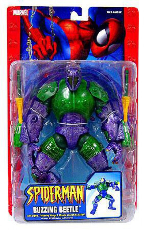 Spider-Man Spider-Man Buzzing Beetle Action Figure Hasbro Toys - ToyWiz