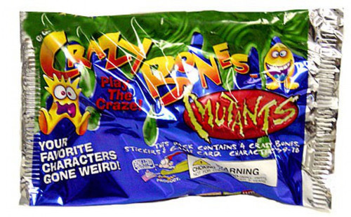 Crazy Bones Mutants Booster Pack 4 Figures Magic Box Int. - ToyWiz