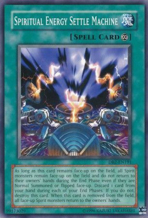YuGiOh Dark Beginning 2 Single Card Common Spiritual Energy Settle ...