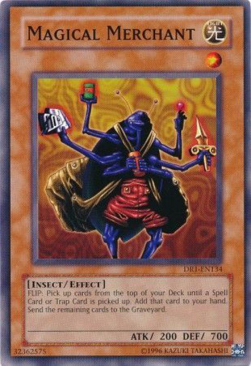 YuGiOh Dark Revelation 1 Single Card Common Magical Merchant DR1-EN134 ...
