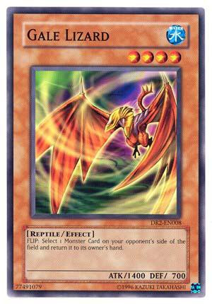 YuGiOh Dark Revelation 2 Single Card Common Gale Lizard DR2-EN008 - ToyWiz
