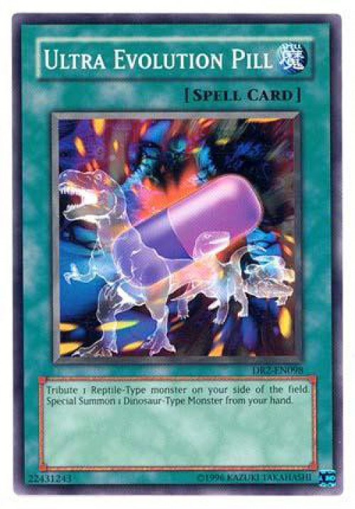 YuGiOh Dark Revelation 2 Single Card Common Ultra Evolution Pill DR2 ...