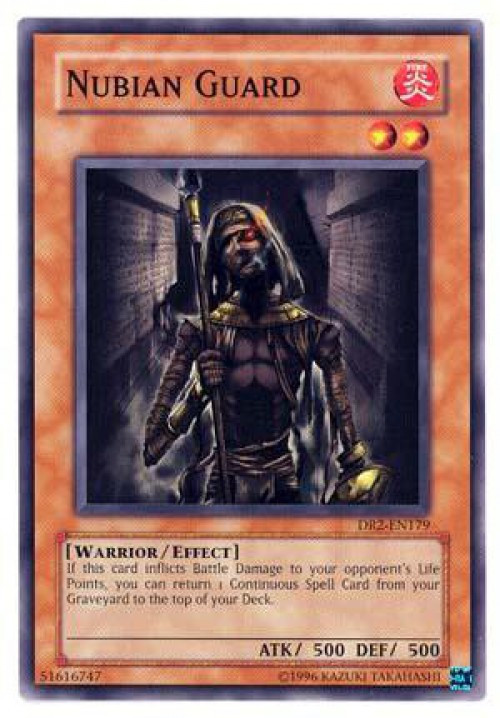 YuGiOh Dark Revelation 2 Single Card Common Nubian Guard DR2-EN179 - ToyWiz