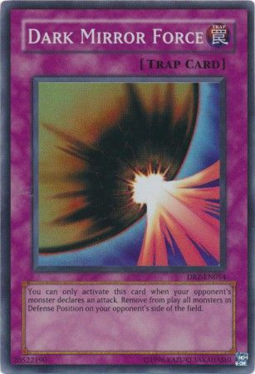 YuGiOh Dark Revelation 2 Single Card Super Rare Dark Mirror Force DR2 ...