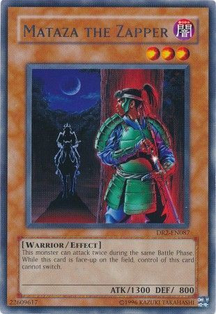 YuGiOh Dark Revelation 2 Single Card Rare Mataza the Zapper DR2-EN087 ...