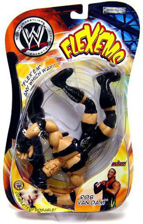 WWE Wrestling Flexems Series 5 Rob Van Dam Action Figure Jakks Pacific ...