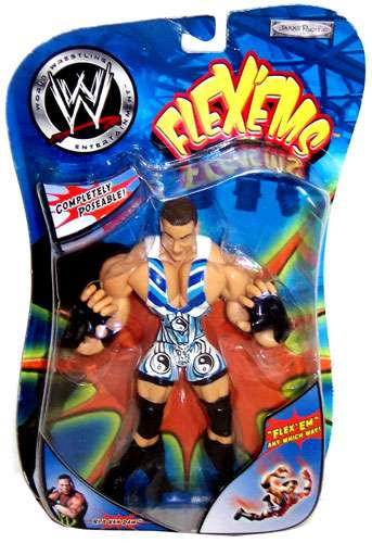 WWE Wrestling Flexems Series 3 Rob Van Dam Action Figure Jakks Pacific ...