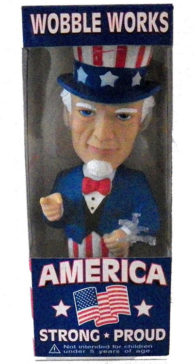 Funko Uncle Sam Wacky Wobbler Uncle Sam Bobble Head - ToyWiz