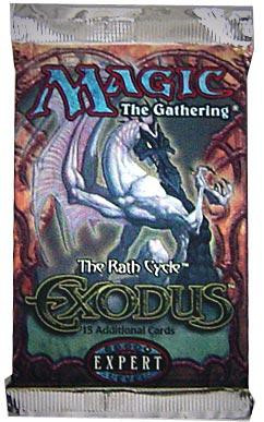 Magic The Gathering Exodus Booster Pack 15 Cards Wizards of the Coast ...