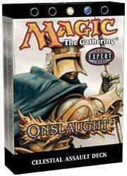 Magic The Gathering Onslaught Celestial Assault Theme Deck Wizards of the Coast - ToyWiz