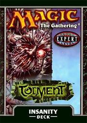 Magic The Gathering Torment Insanity Theme Deck Wizards of the Coast ...