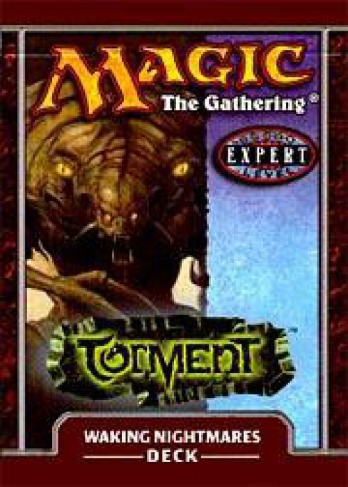 Magic The Gathering Torment Waking Nightmares Theme Deck Wizards of the ...