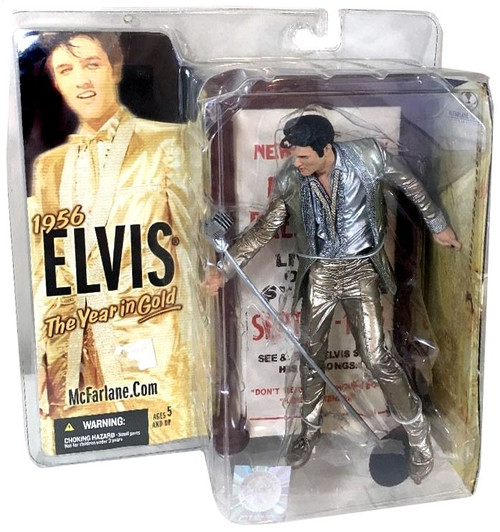 McFarlane Toys Music Elvis Action Figure 1956 The Year in Gold - ToyWiz