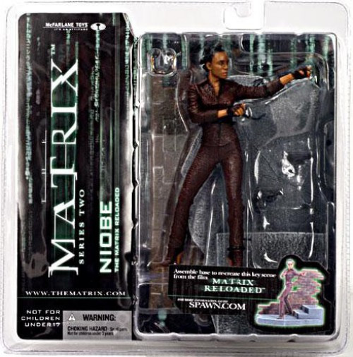 McFarlane Toys The Matrix Matrix Reloaded Series 2 Niobe Action Figure ...