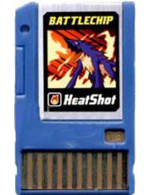 Mega Man HeatShot Battle Chip 019 Mattel Toys - ToyWiz